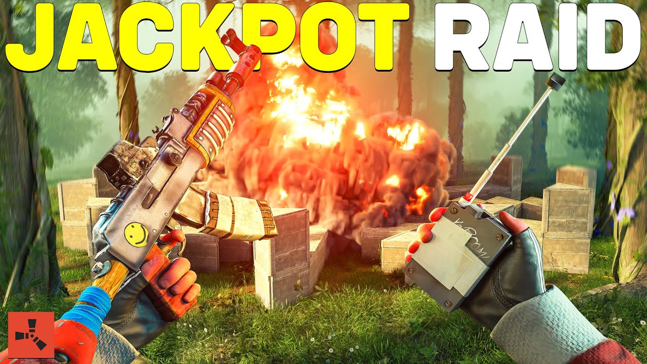 Rust - I HIT THE JACKPOT WITH 1 C4 - YouTube