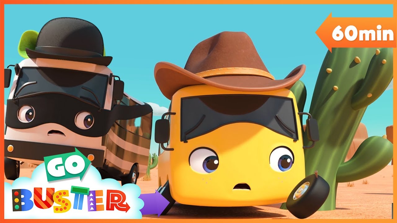Buster's Cowboy Adventure! | Go Buster | Baby Cartoon | Kids Video ...
