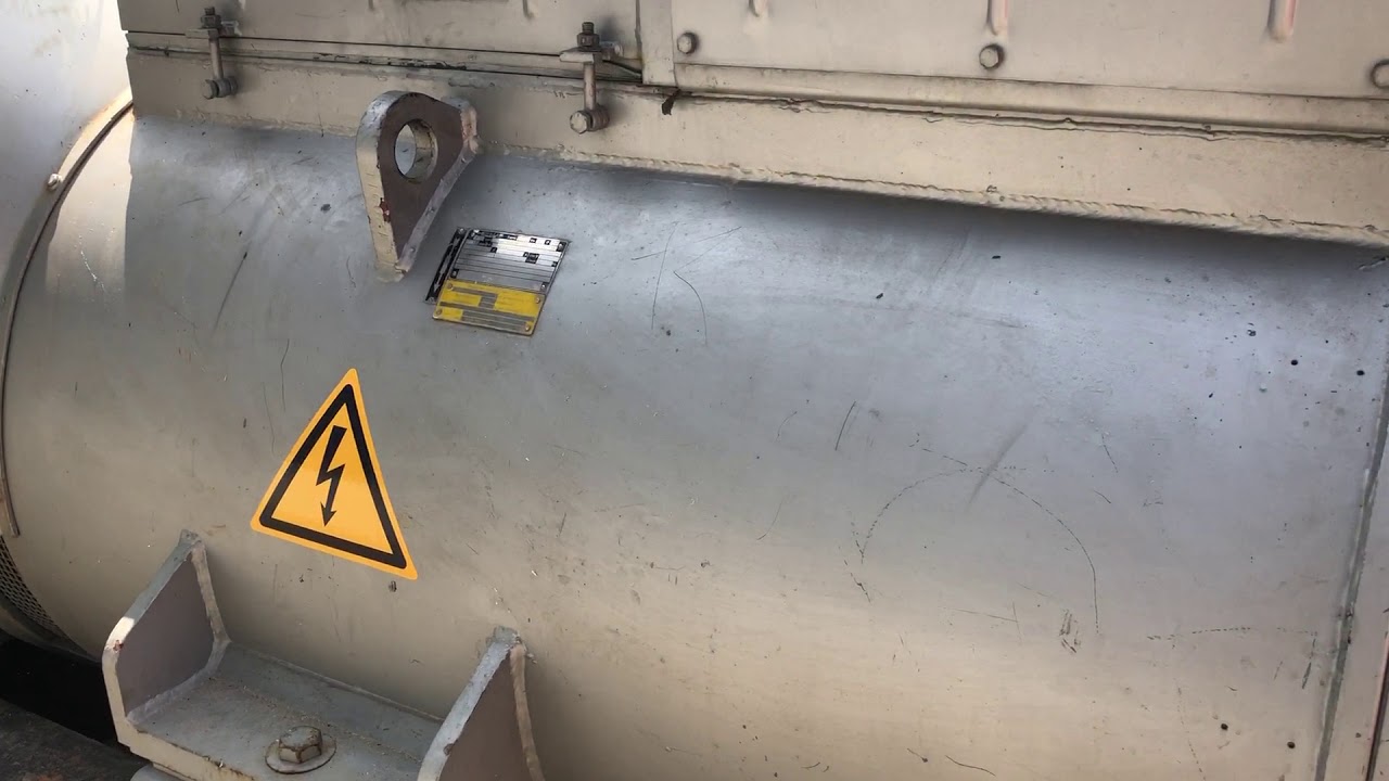 MTU 12V 396 Heemaf 960 kVA generatorset stocknr 2891 1 - YouTube