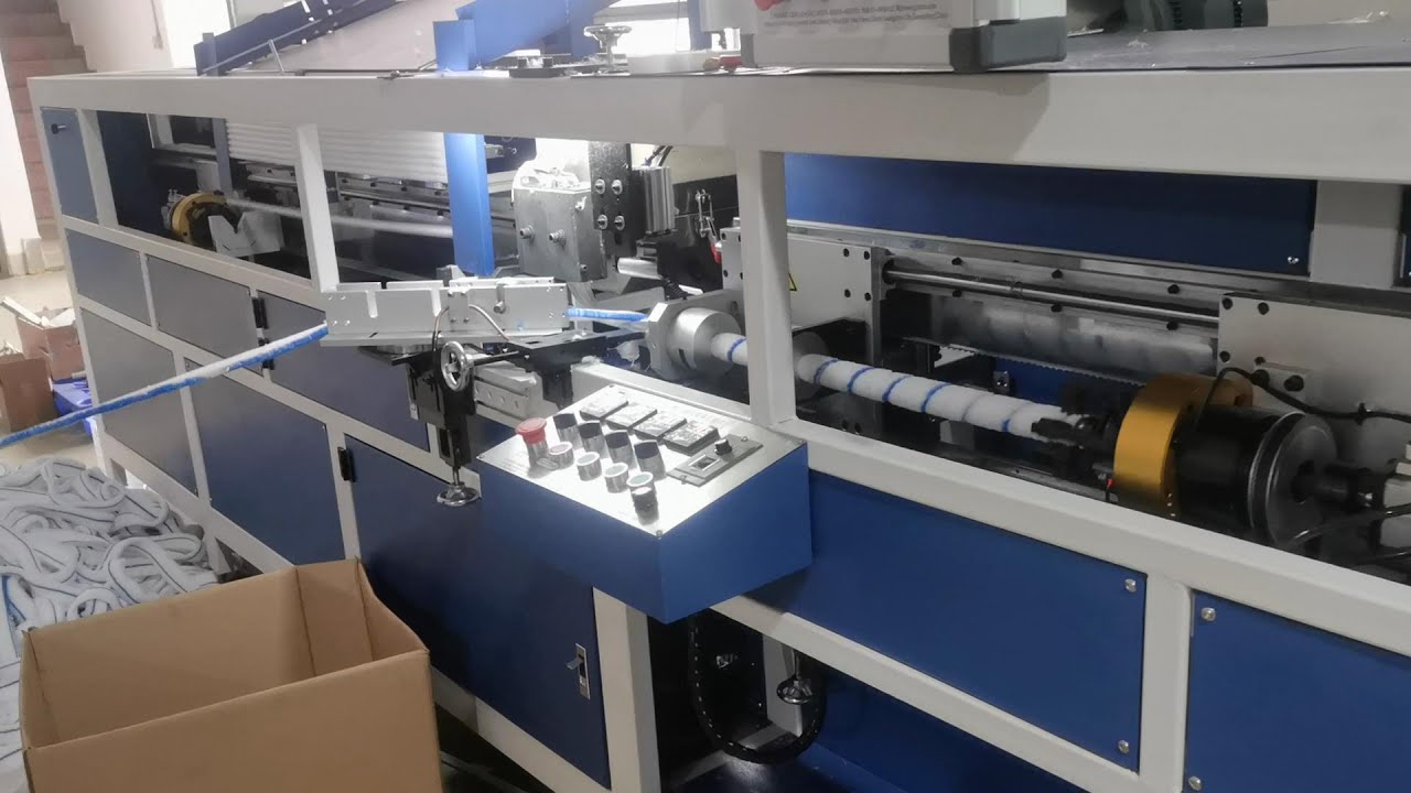 Mini Roller Winding Machine Testing for BULGARIA Customer - YouTube
