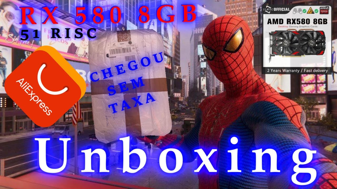 RX 580 de 8Gb, 51 RISC. ( Unboxing) - YouTube