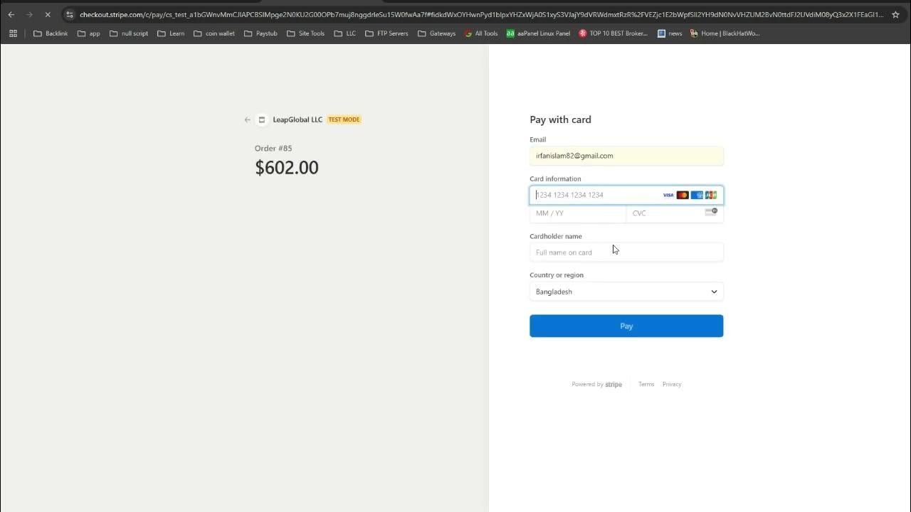 Stripe Hosted Checkout Pro - YouTube