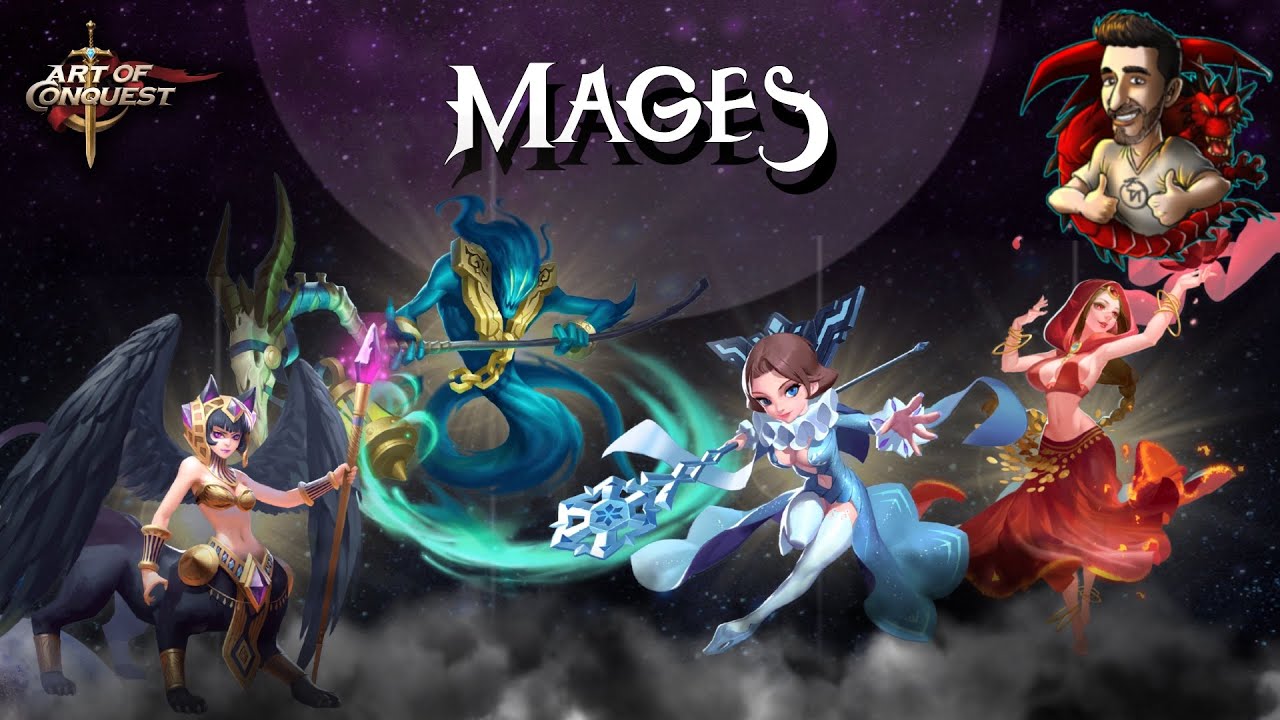 Mages Spotlight - Art of Conquest (AOC) - YouTube