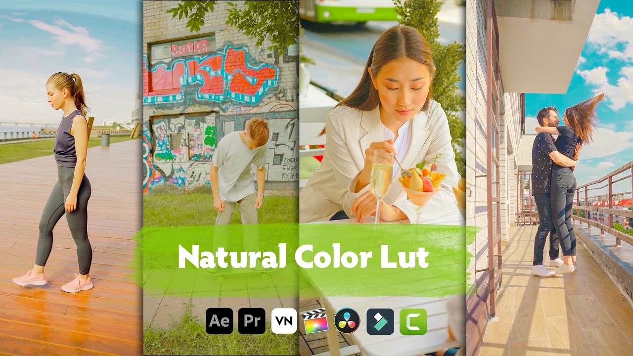 Natural Color Lut | Cinematic Lut Color Grading | Natural Luts | Free ...