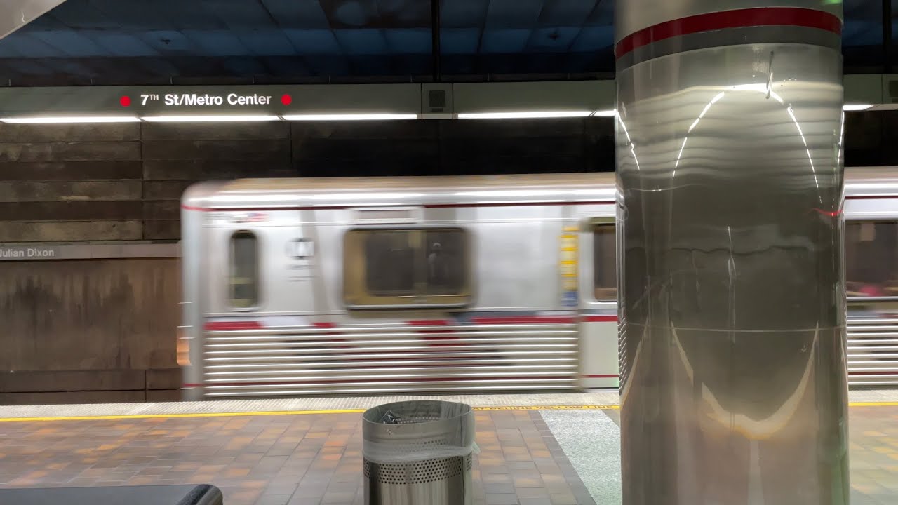 Los Angeles Metro Subway Route D Purple Line To Union Station ...