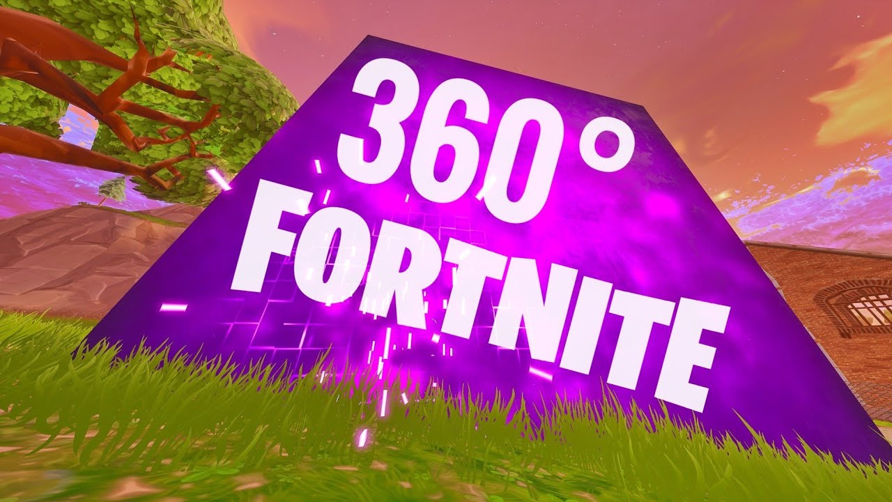 FORTNITE 360 VR Box Video Huge Cube Box moving Best (Google Cardboard ...