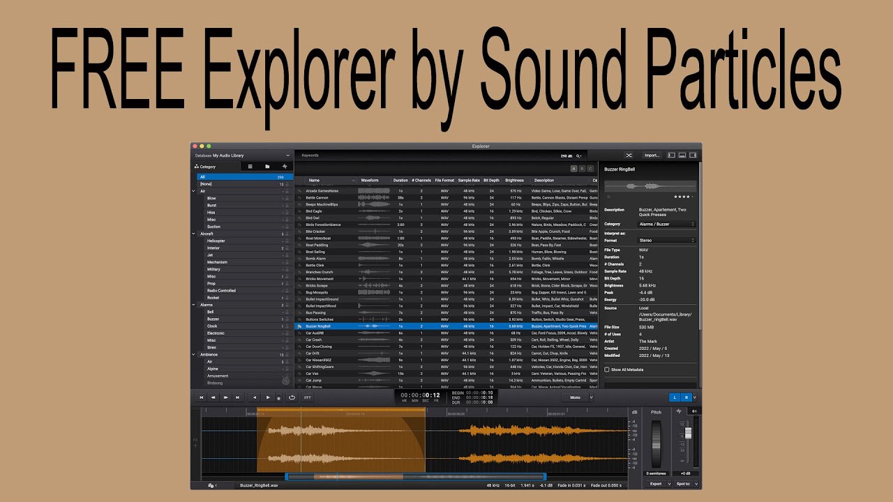 FREE Explorer by Sound Particles - YouTube