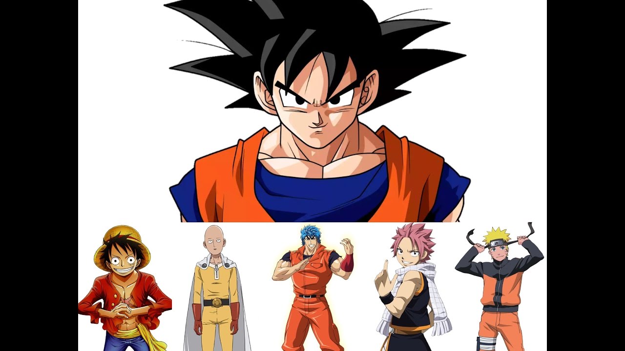 My Top 12 Main Anime Characters - YouTube