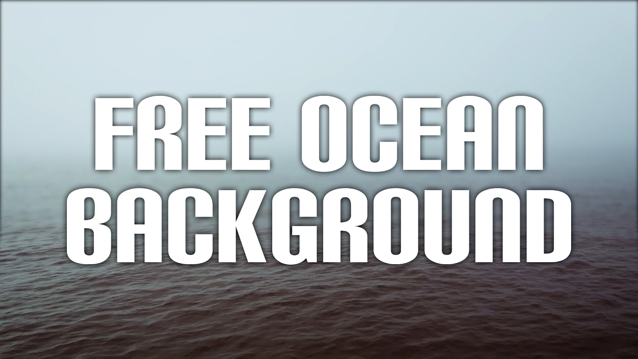 Free Ocean Themed Worship Background - YouTube