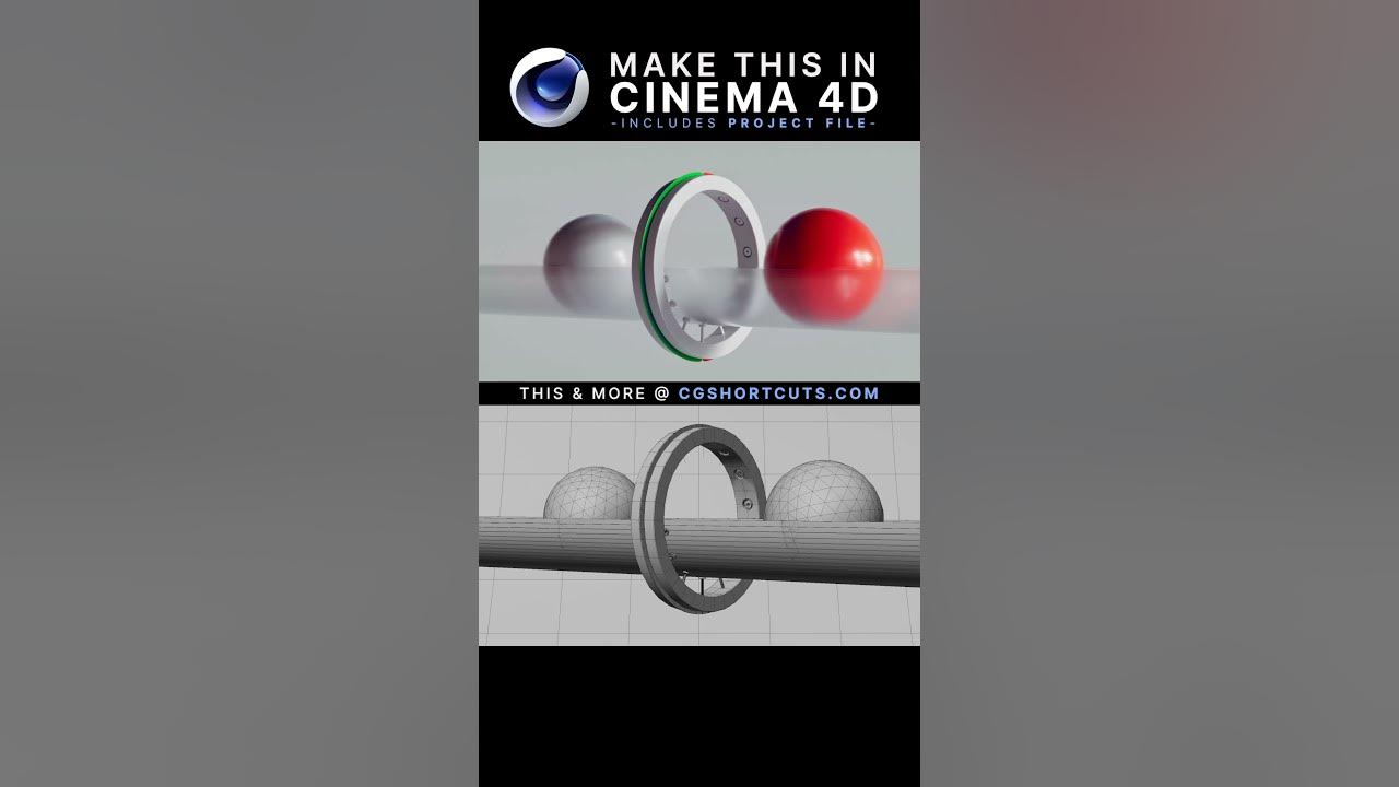 Paint Transition in Cinema 4D⭐ Tutorial + Project File - YouTube