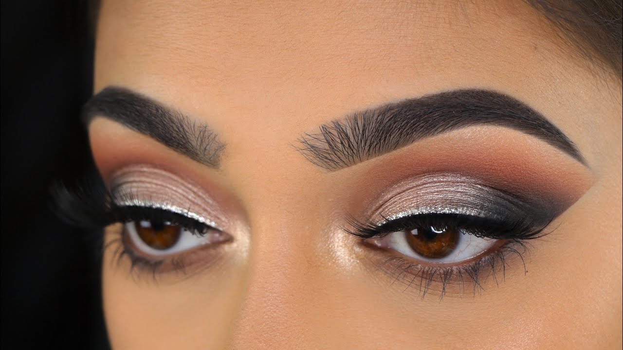 DATE NIGHT MAKEUP TUTORIAL - COPPER GLAM | Chelseasmakeup - YouTube