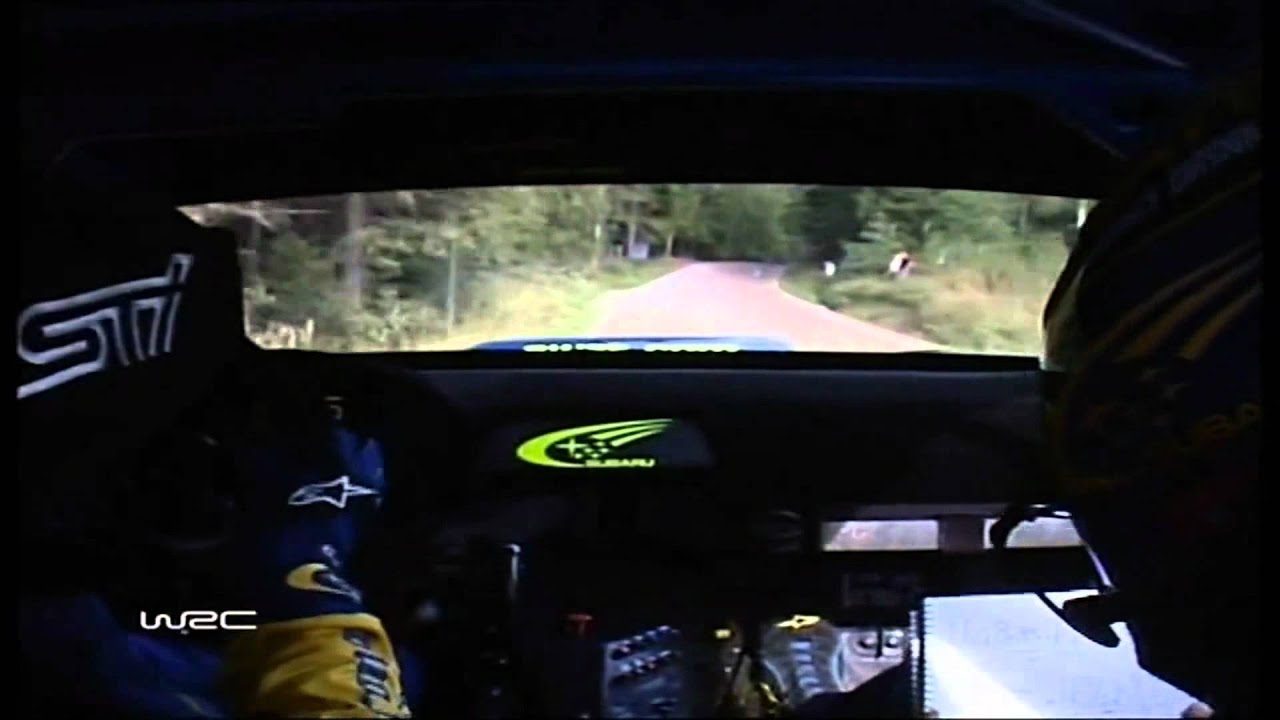 Rally Finland 2004 SS Ouninpohja Stage Record Petter Solberg/Phil Mills ...