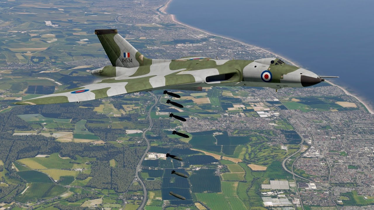 Flying The Avro Vulcan BOMBER - YouTube
