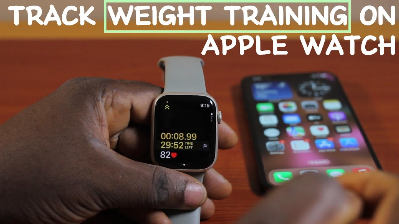 How to Track Weight Training on Apple Watch - YouTube