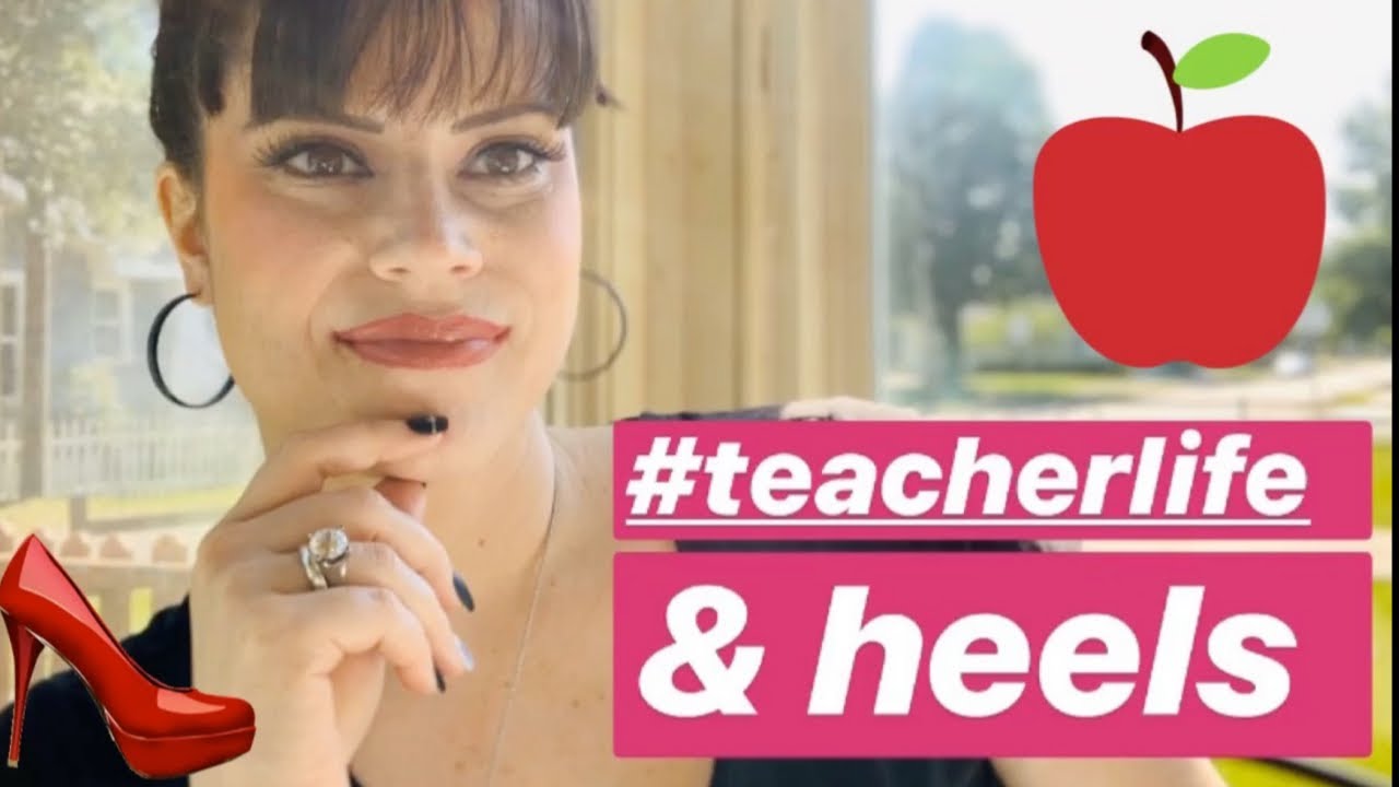 Teacher Life Vlog: Styling my Heels Collection Challenge - YouTube