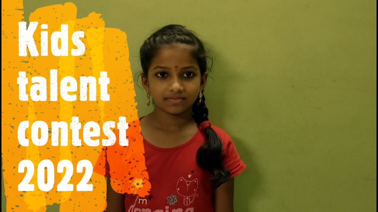 Kids Talent Contest 2022 Intro | Young talents of Chennai | Explore our ...