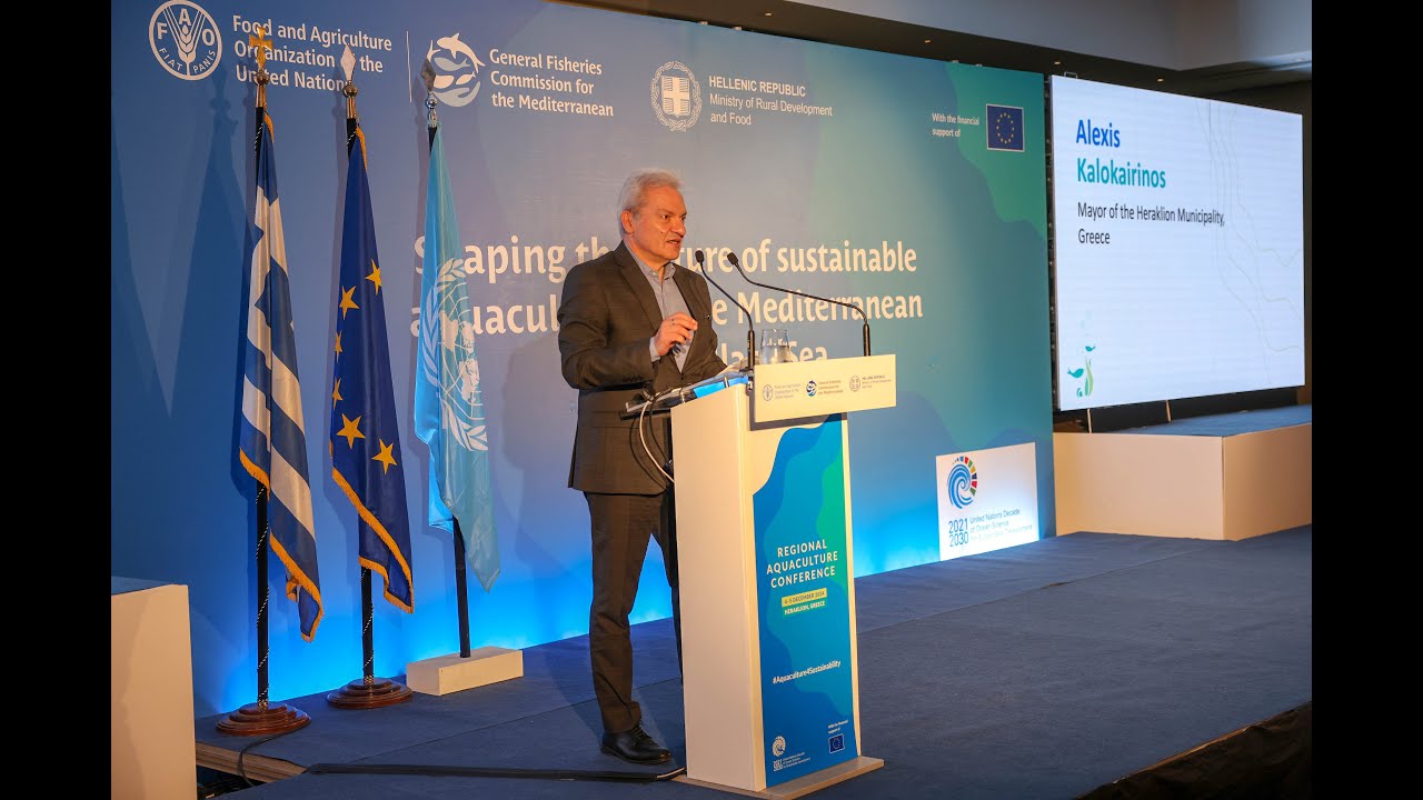 Στο 2ο Περιφερειακό Συνέδριο Μεσογειακής Υδατοκαλλιέργειας o Δήμαρχος ...