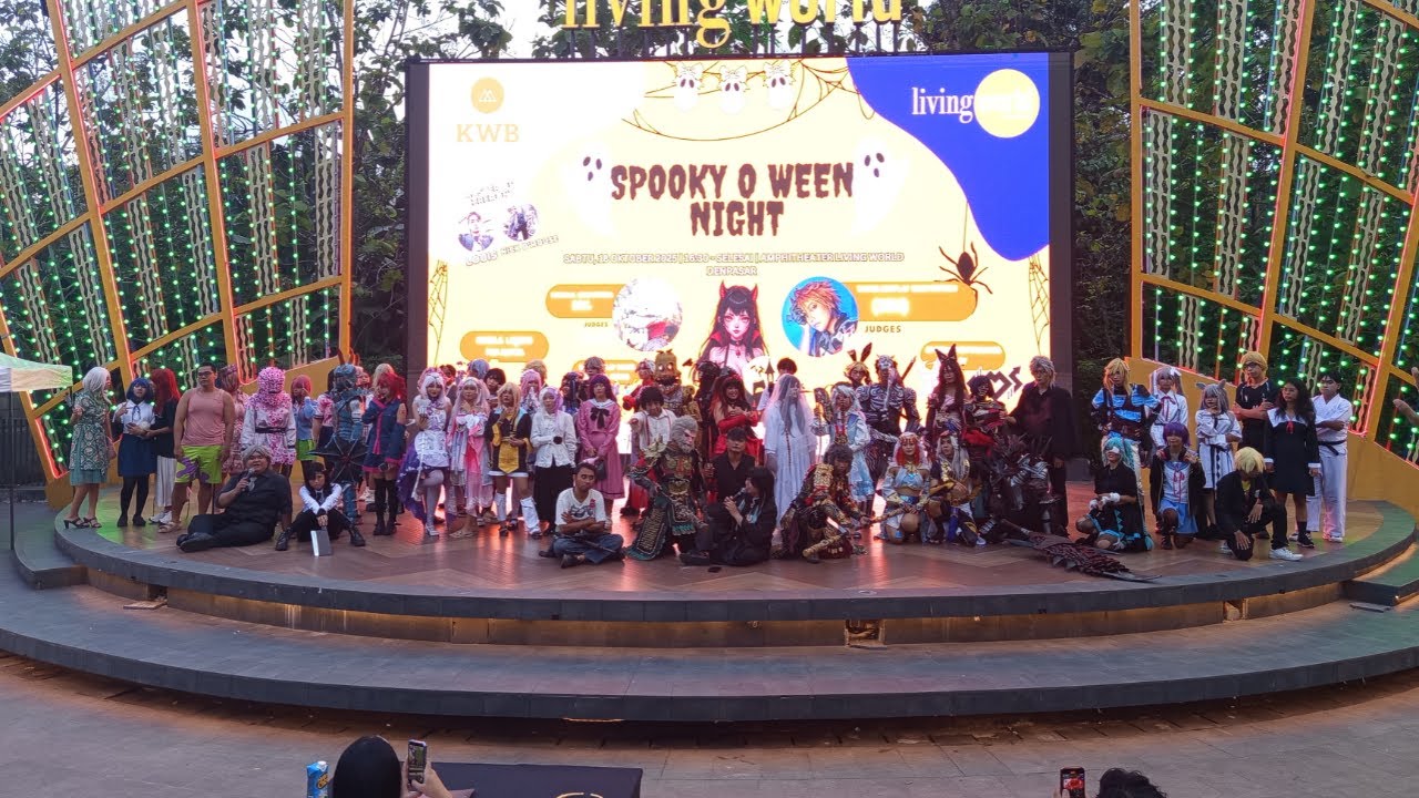 Spooky O Ween Night || Coswalk Competition - YouTube