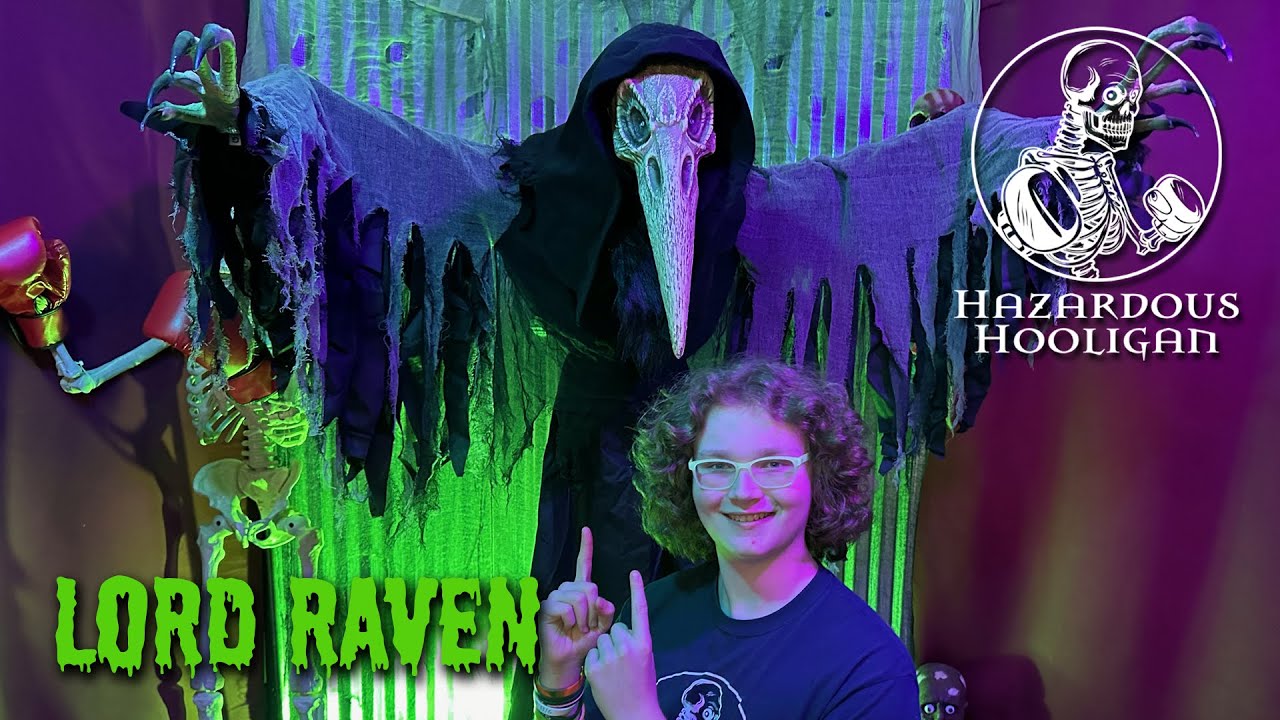 Spirit Halloween 2022 - Lord Raven Setup and Demo - YouTube