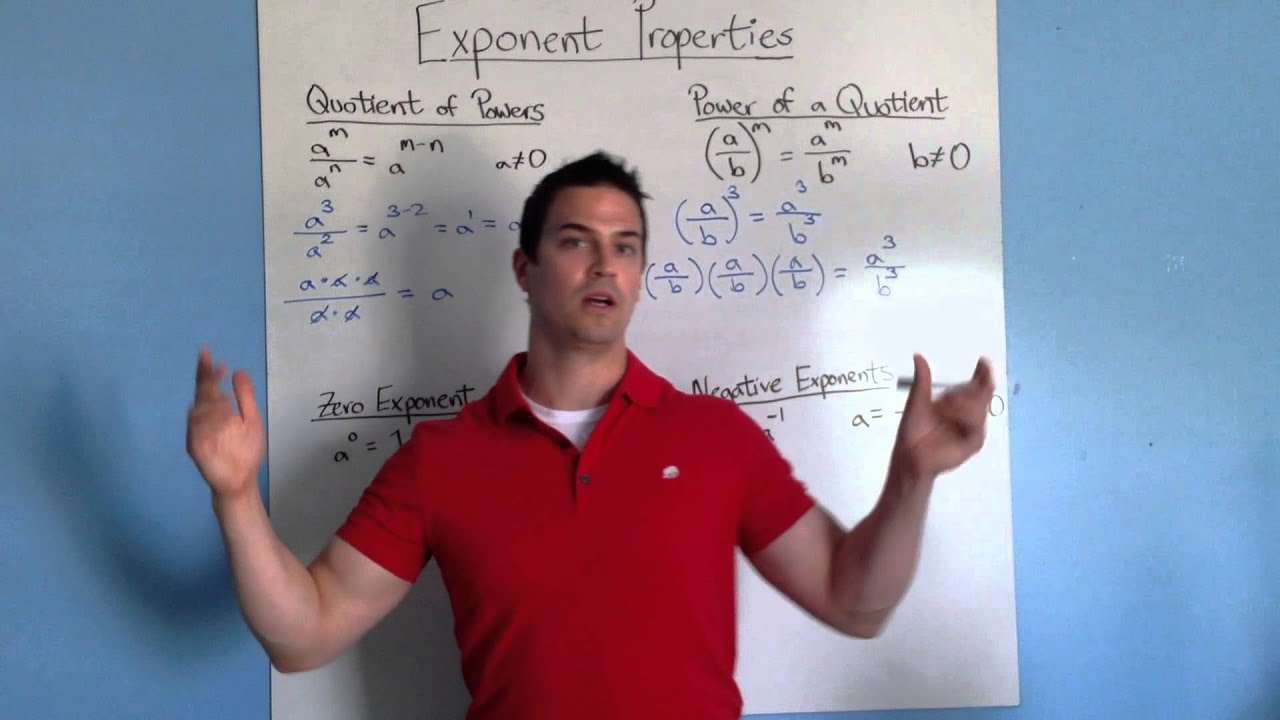 Exponent Properties - Dividing Monomials - YouTube