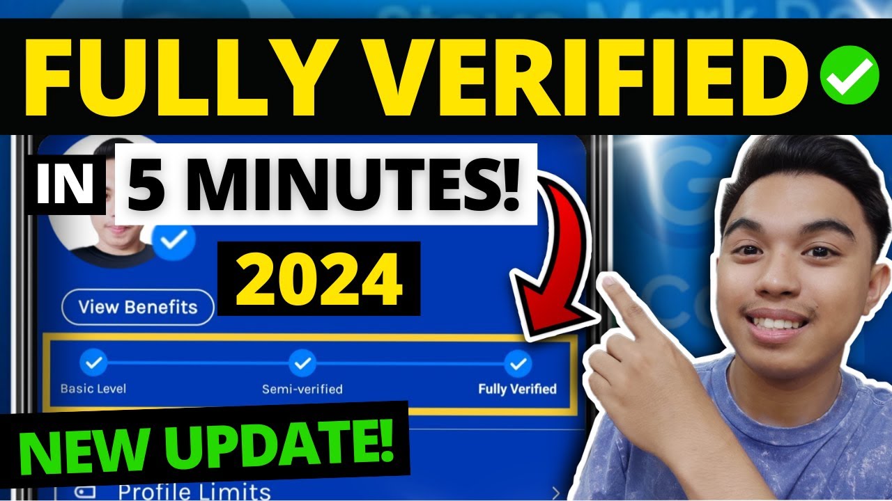 HOW TO FULLY VERIFY GCASH ACCOUNT 2024 l PAANO MAG-FULLY VERIFY NG ...