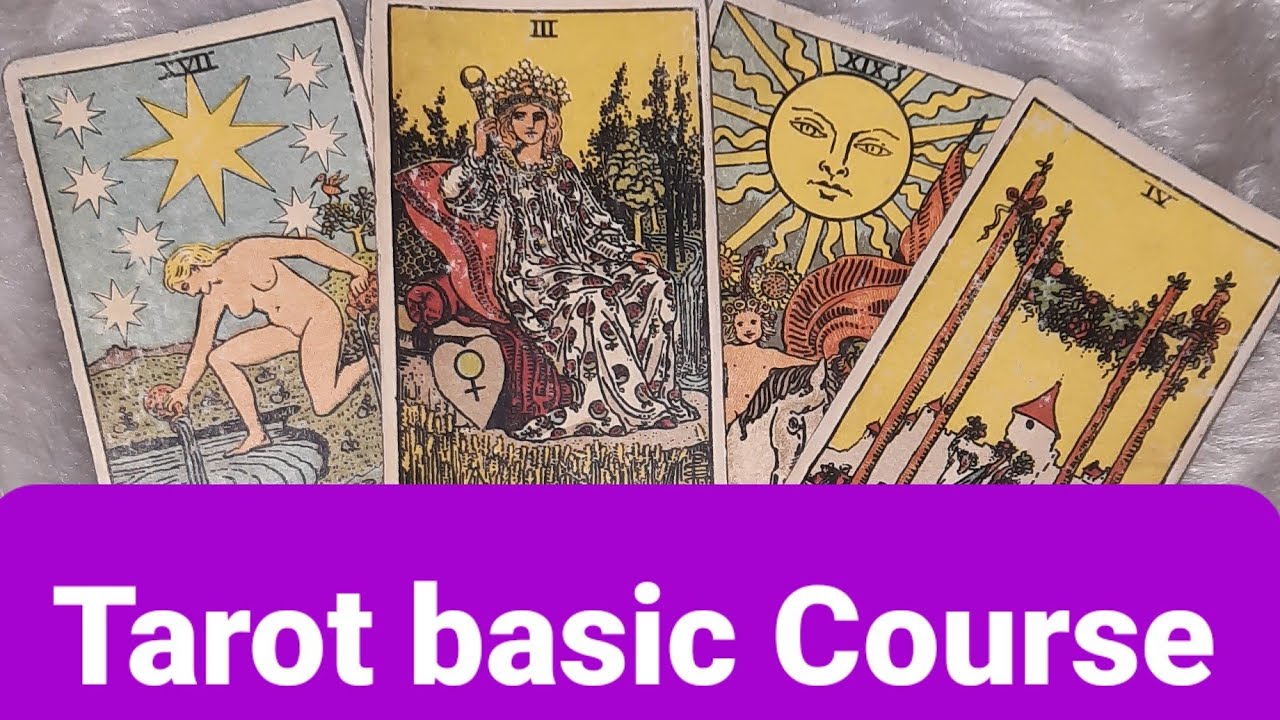 🌻🌈Tarot basic course for beginners(Part-1) @The divine light of tarot ...