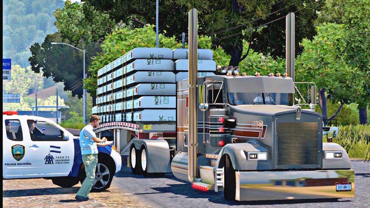 ATS 1.50 FREE Kenworth W900 by SHANEKE GAME - YouTube