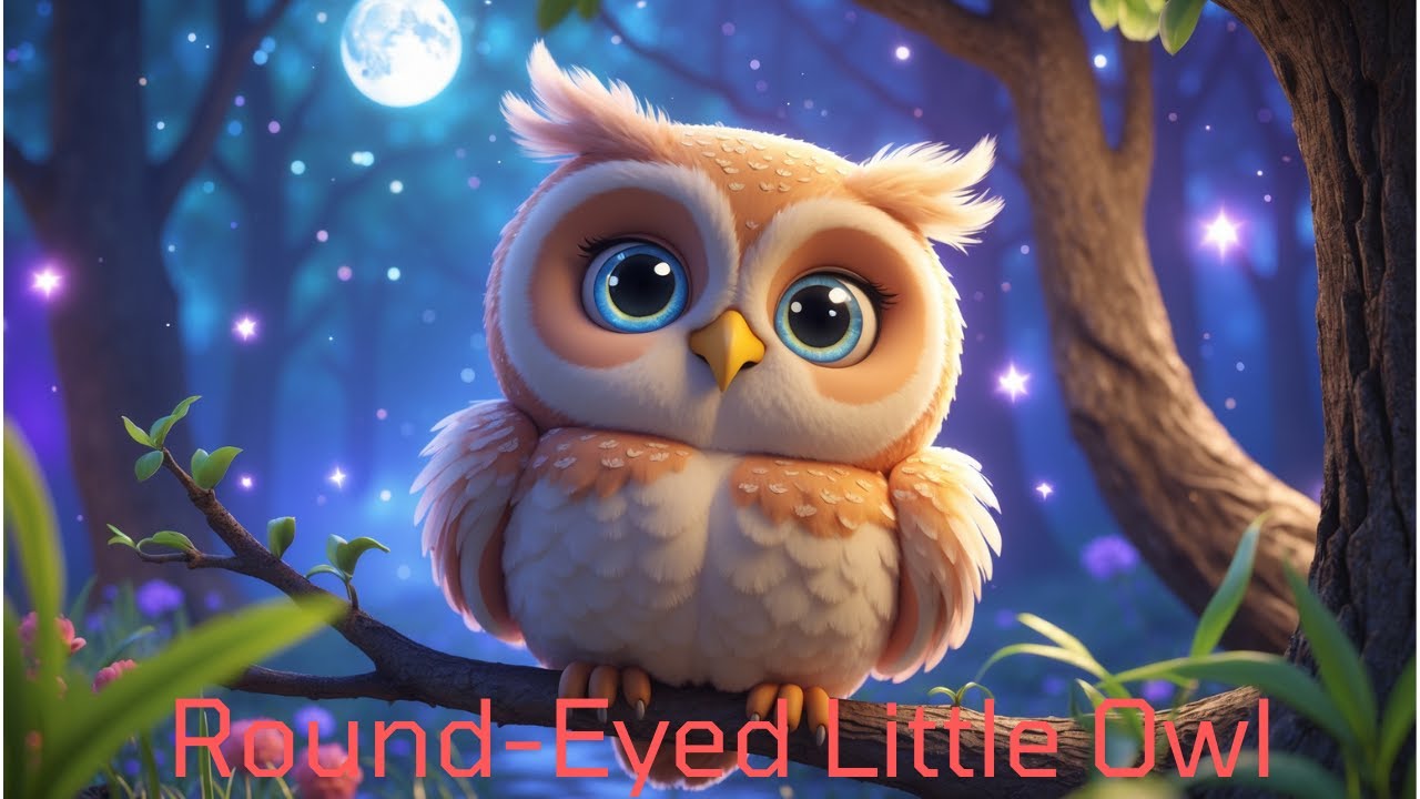 Round-Eyed Little Owl | Gentle Owl Song for Kids - YouTube