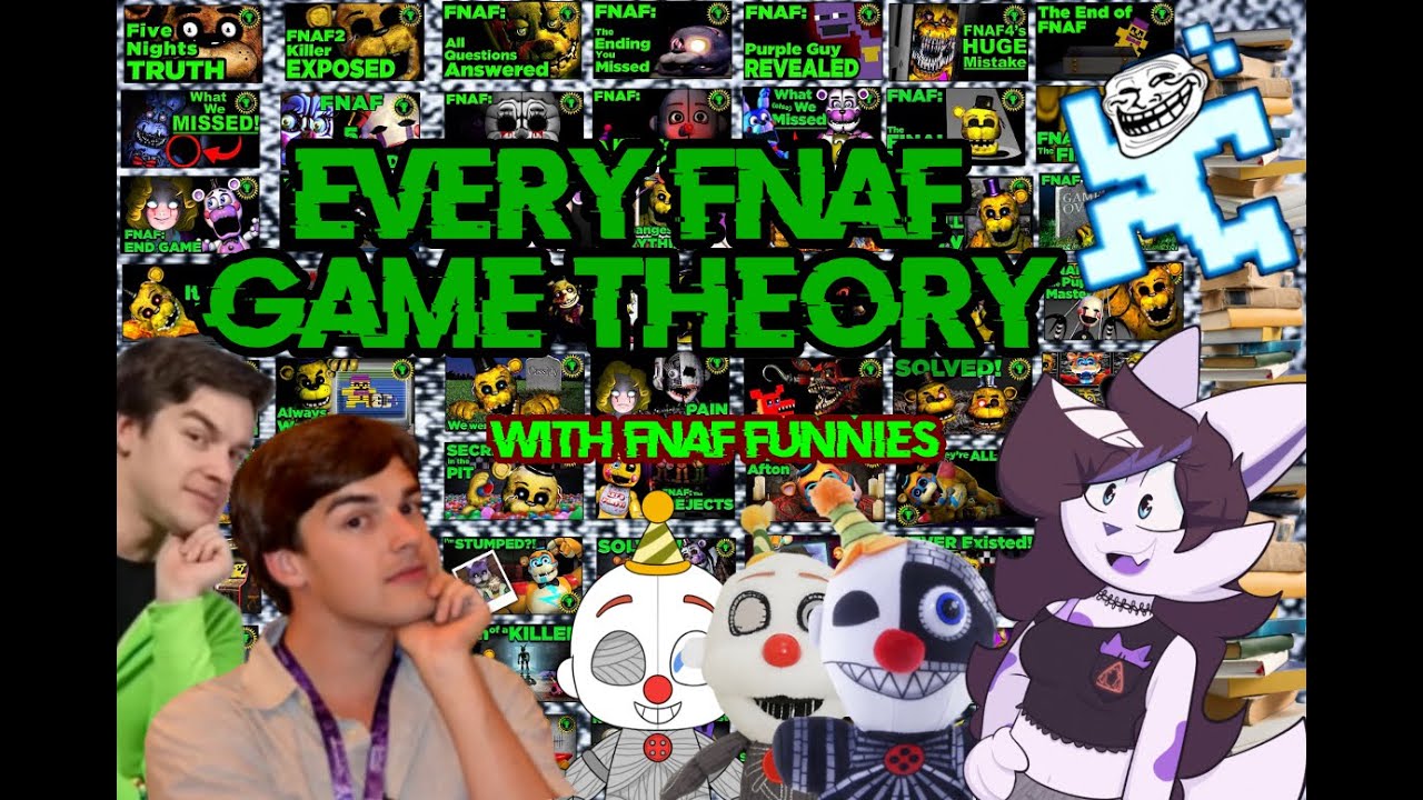 WATCHING EVERY FNAF GAME THEORY w/ FNaF Funnies - YouTube