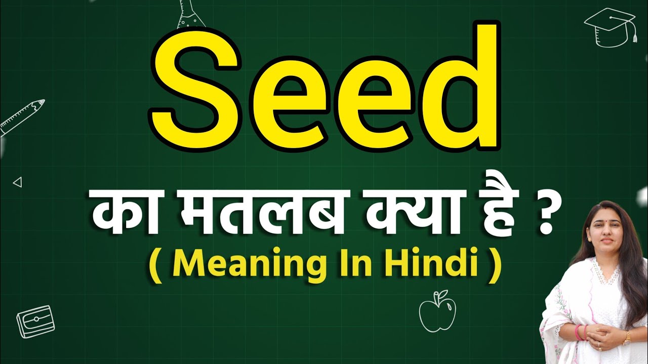 Seed meaning in hindi | Seed ka matlab kya hota hai | Word meaning ...