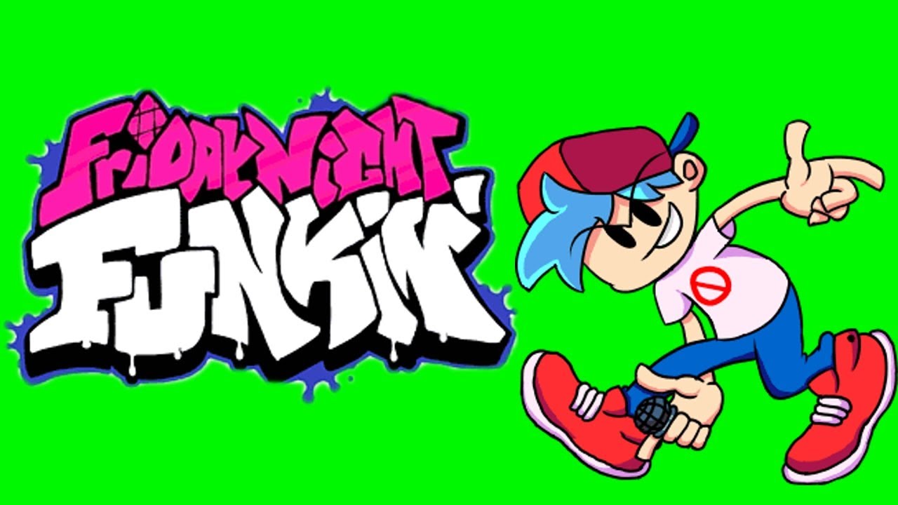 FNF Green Screen | Friday Night Funkin Green Screen | Boyfriend - YouTube