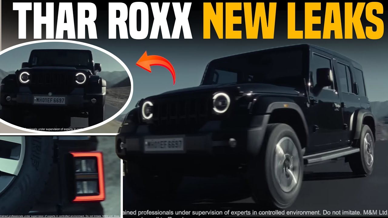 Finally Thar Roxx Official Details Leaked | Mahindra Thar 5 Door New ...