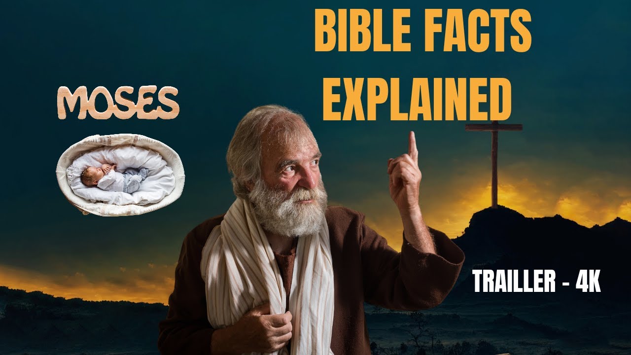 Bible Facts Explained Channel Video Trailer | Moses 4K | inspirational ...
