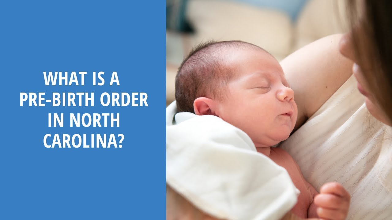 What is a pre-birth order in North Carolina? | Surrogacy in North ...