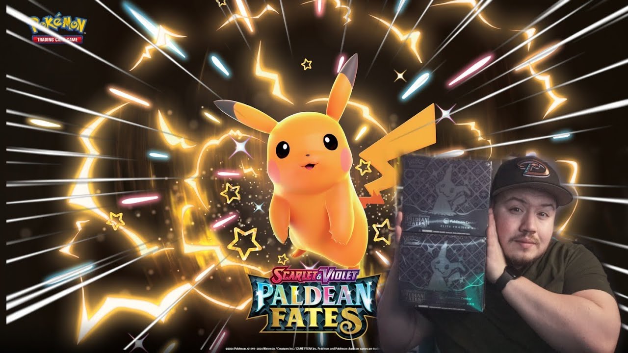OPENING PALDEAN FATES LIVE! (NUZLOCKE AFTER) - YouTube