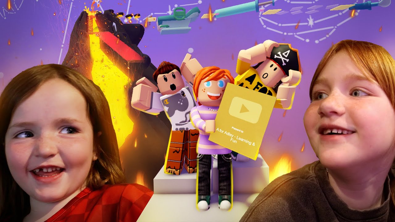 Adley's YOUTUBE CARTOON OBBY is now on ROBLOX!! play the new FREE A for ...