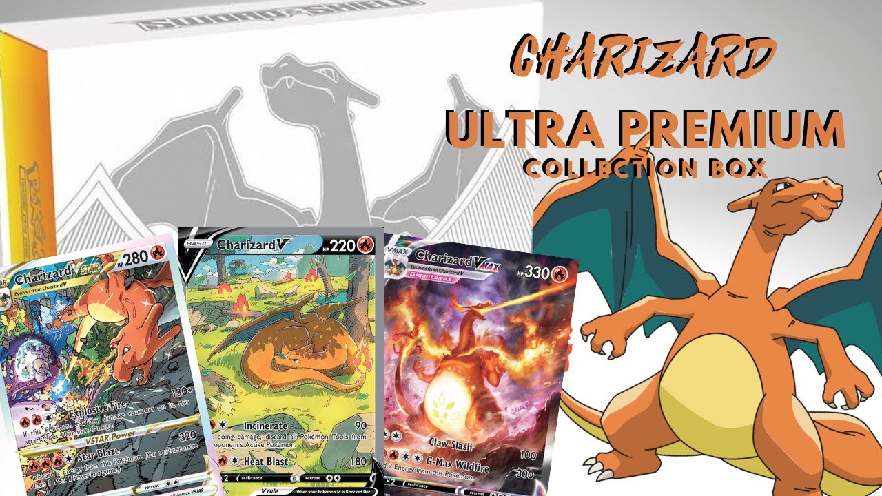 *CHARIZARD-Ultra Premium Collection Box* Amazing PROMOs & Sercret Rares ...