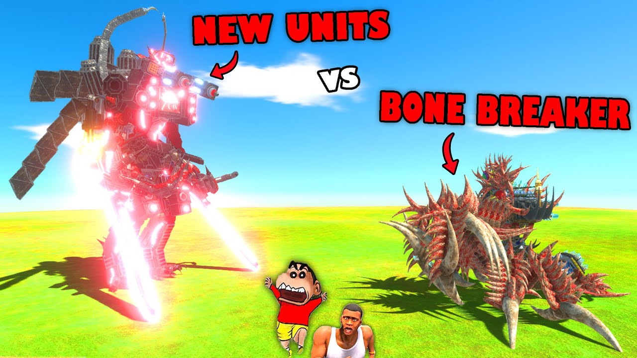 BONE BREAKER in the GAME | KILLING ALL NEW UNITS in Animal Revolt ...