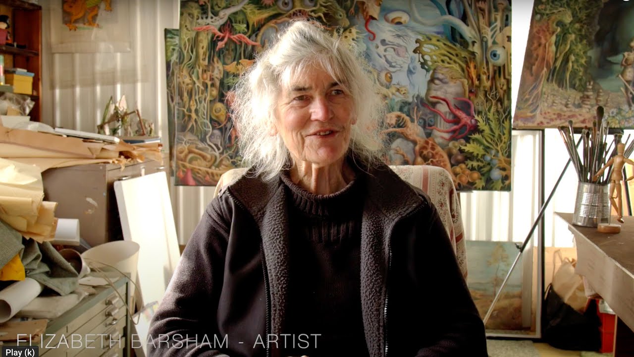 Interview with Artist ELIZABETH BARSHAM - YouTube