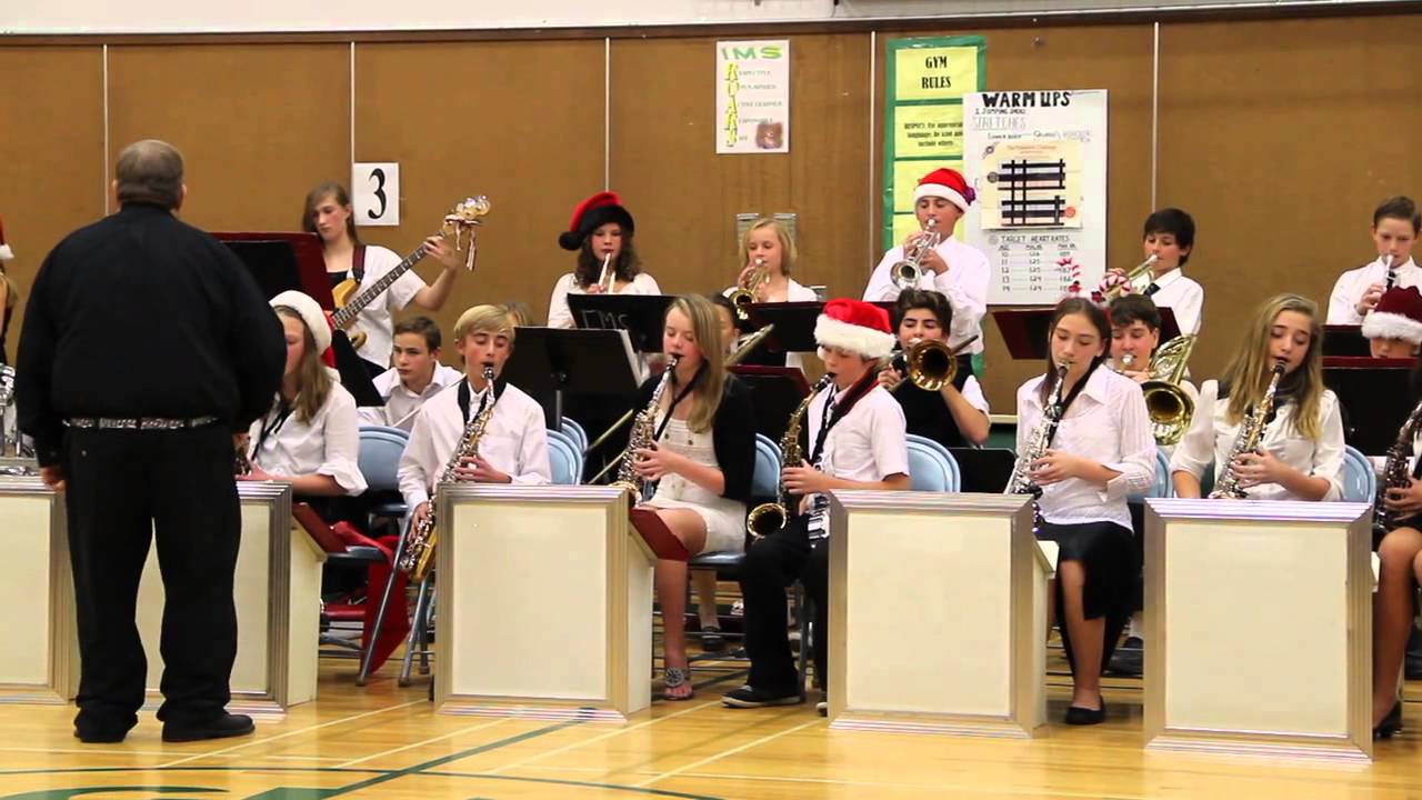 Incline Middle School Winter Concert Jazz Band playing Journey's "Don't ...