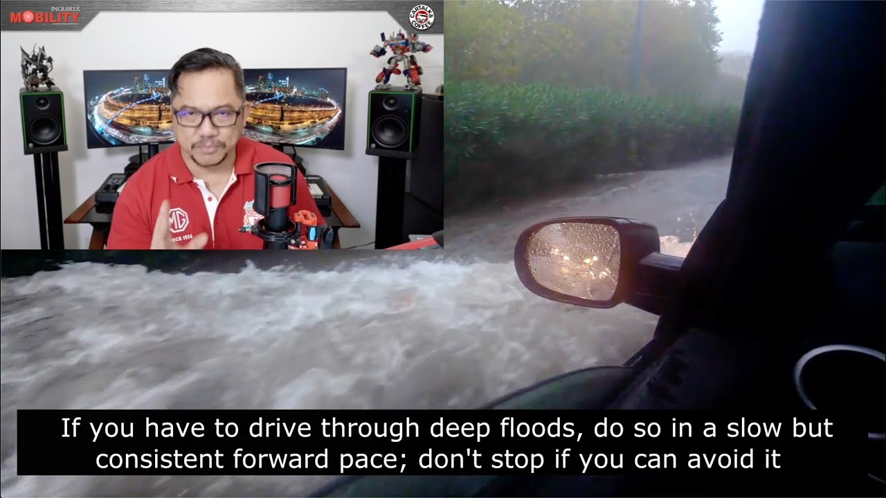 SAFETY TIPS for Driving Through Flood - YouTube