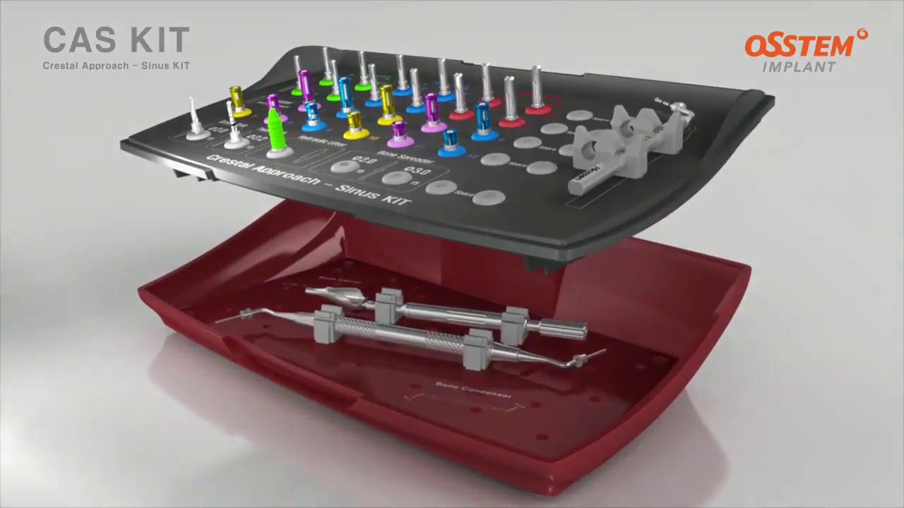 CAS KIT Набор для закрытого синус лифтинга - YouTube