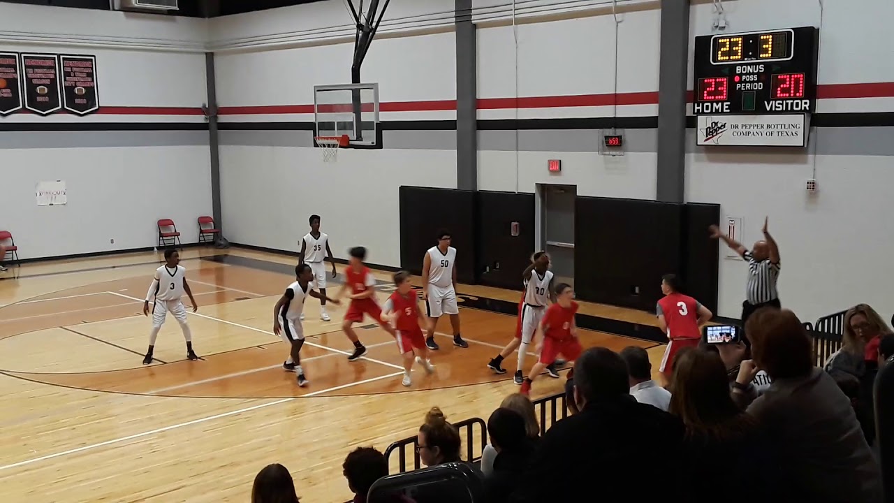 Haggard Middle School B-team vs Hendrick Middle School #10 - YouTube