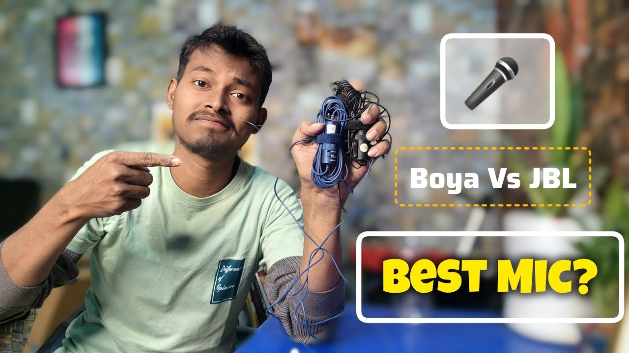 Best Budget Mic for Beginners | JBL Mic Unboxing & Review 🎤 - YouTube