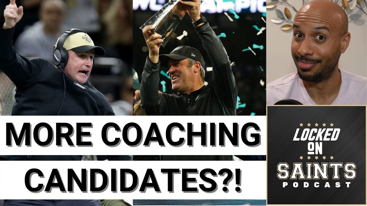 New Orleans Saints Turning Every Stone In Head Coaching Search - YouTube