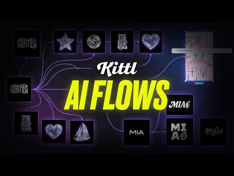 How To Design, Create Mockups, and Animate Video With Kittl Flows | New Tutorial