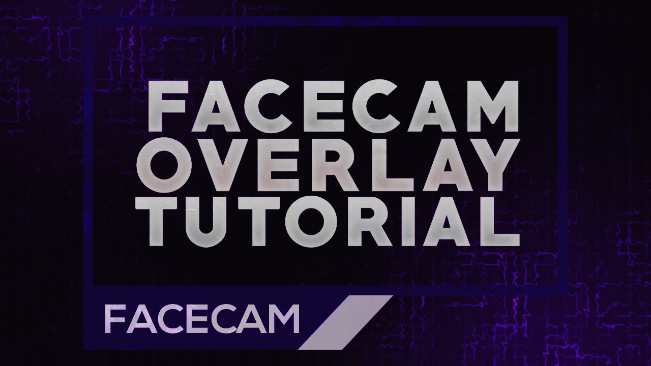 How To Make A Facecam Border In Photoshop! (Facecam Overlay Tutorial ...
