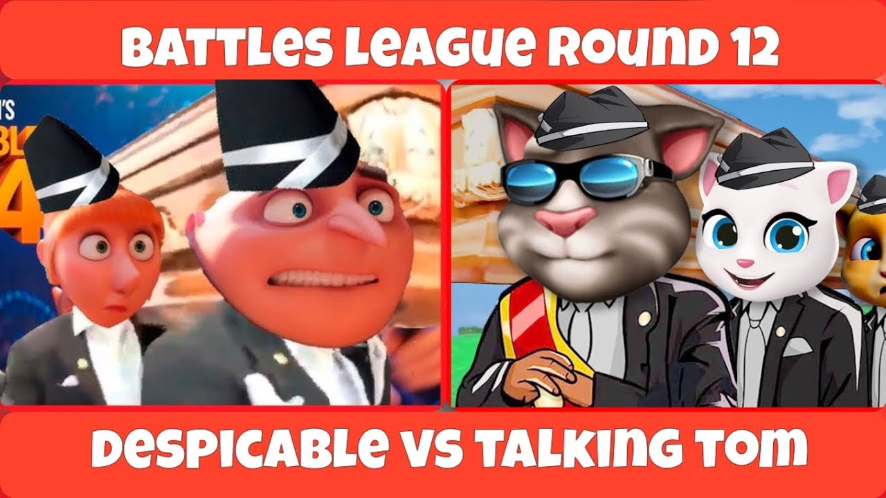 Despicable Me CHALLENGES Talking Tom to a Coffin Dance Battle! - YouTube