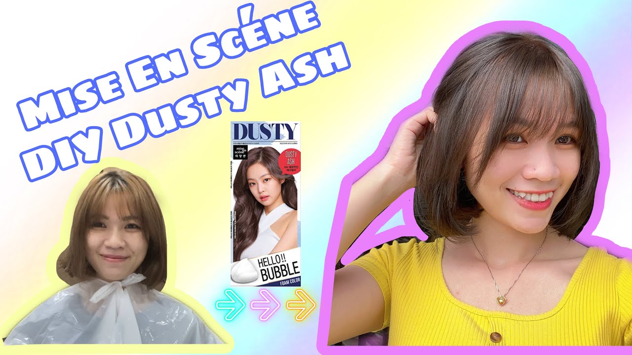Goodbye Hair Salon!! Hello Bubble DUSTY ASH | BLACKPINK X Mise En Scene ...