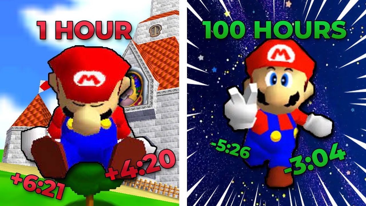 What I learned after speedrunning Super Mario 64 for 100 HOURS - YouTube